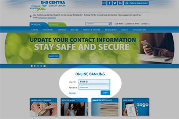 Get ready to experience an all-new Centra.Org! | Centra Credit Union