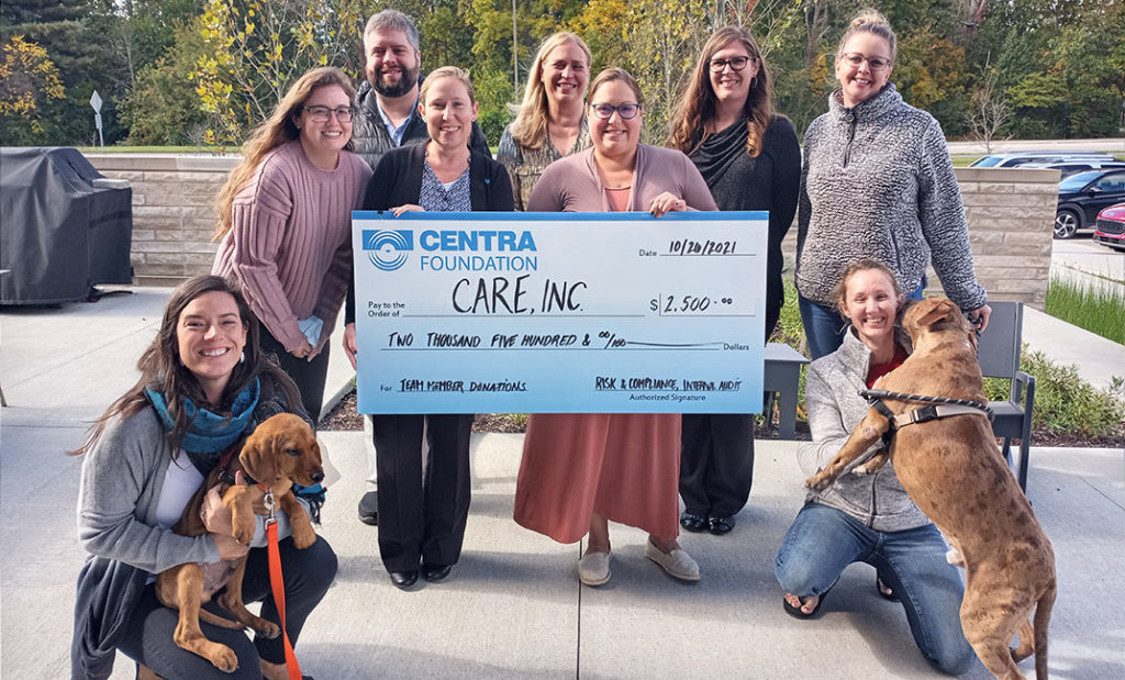 Centra Team Members Donate $2,500 Grants to Local Non-Profits | Centra ...