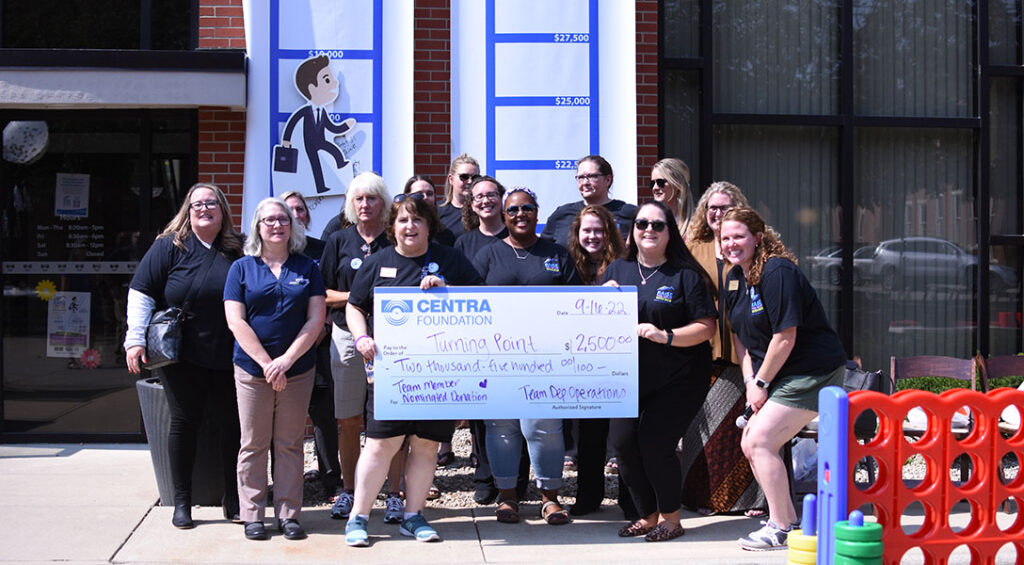 Centra Team Members donate grants to local non-profits | Centra Credit ...